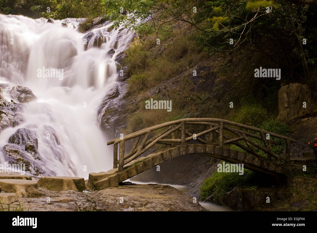 Datanla - Waterfall, Dalat Vietnam, Asia Stock Photo - Alamy