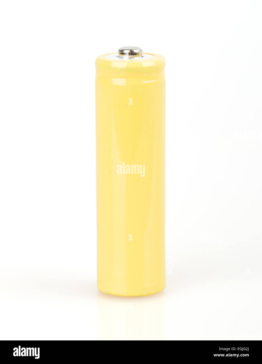 battery isolated on white background Stock Photo - Alamy