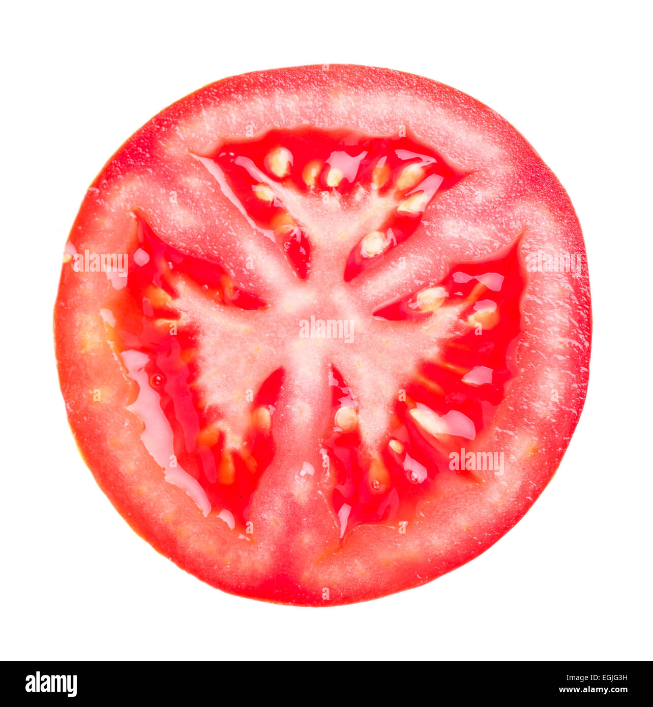 chopped tomato isolated on white background Stock Photo - Alamy