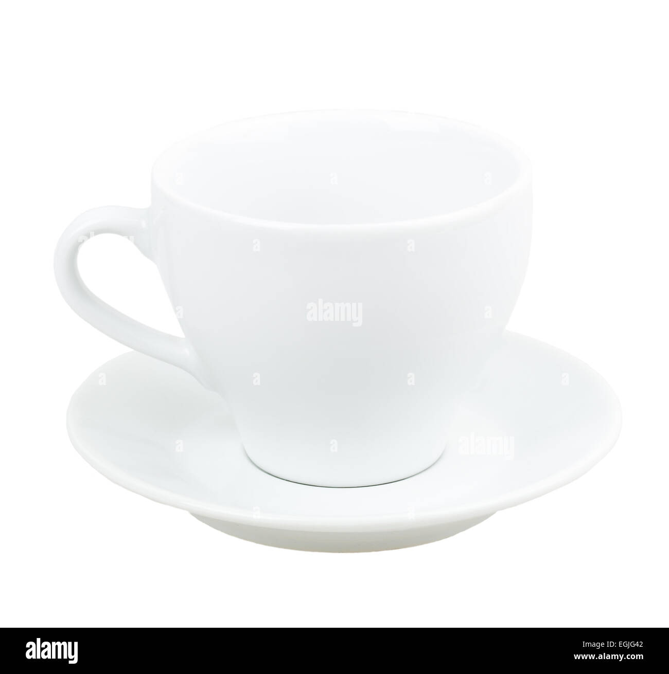 white mug isolated on white background Stock Photo - Alamy