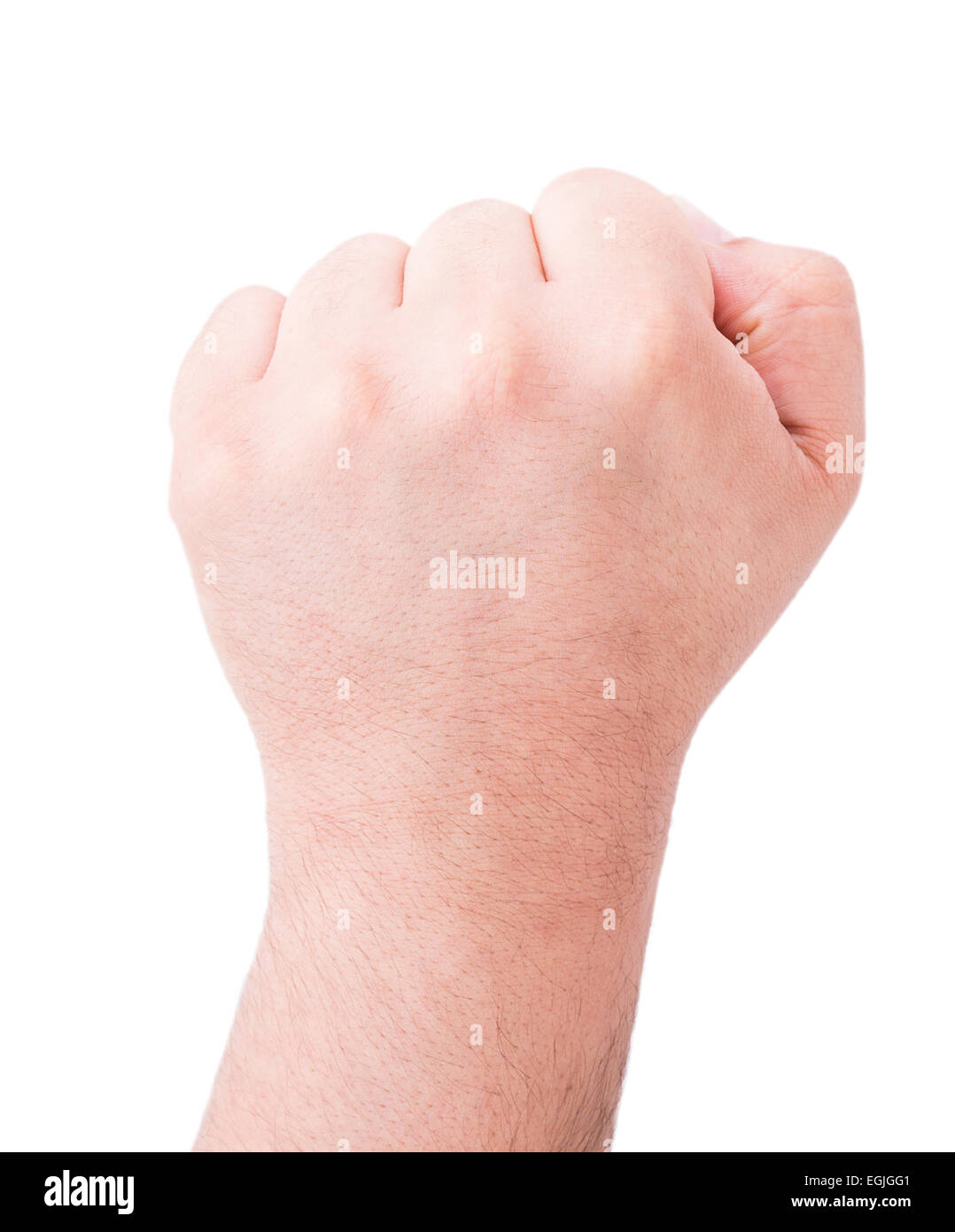 hand isolated white background finger caucasian Stock Photo - Alamy