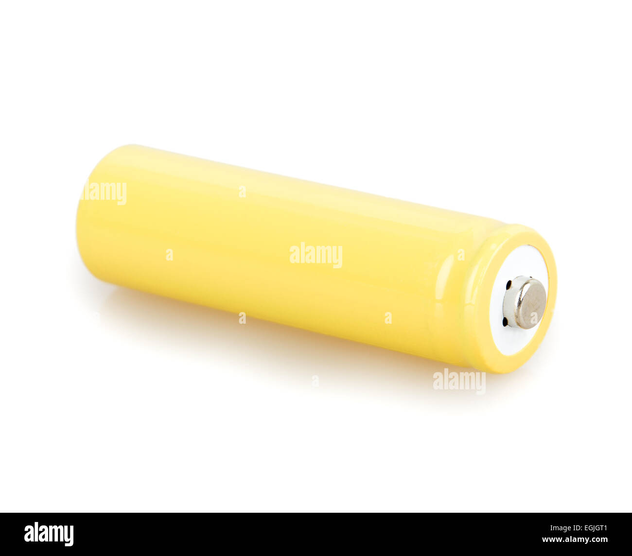 battery isolated on white background Stock Photo - Alamy