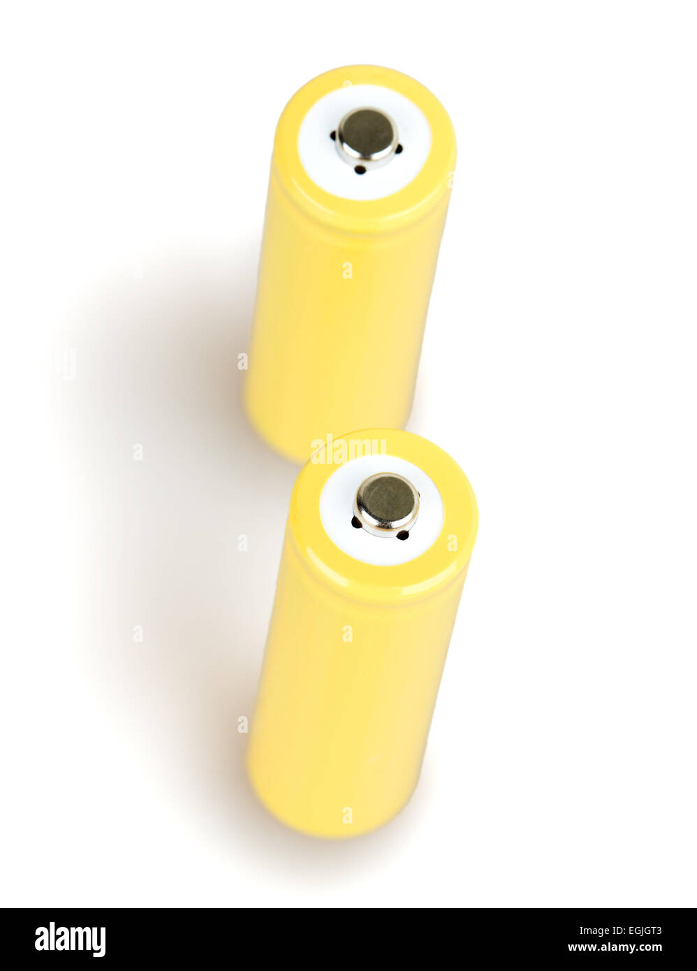 battery isolated on white background Stock Photo - Alamy