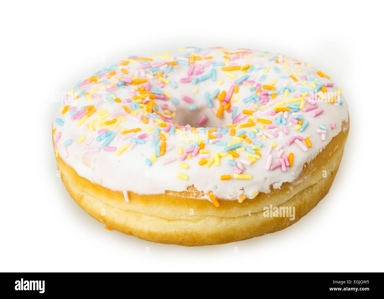 donut isolated on white background Stock Photo - Alamy