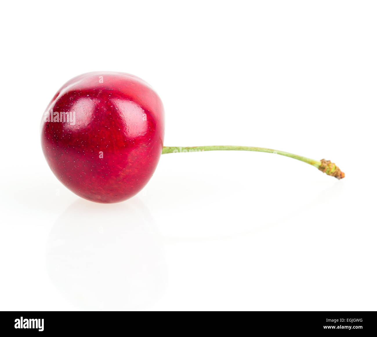 cherry isolated on white background Stock Photo - Alamy