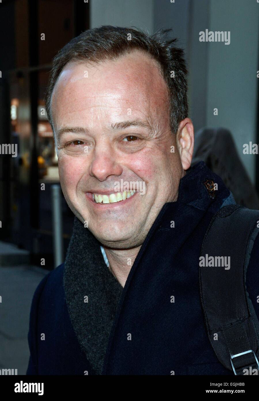 New York, NY, USA. 25th Feb, 2015. Astronaut Ron Garan out and about ...