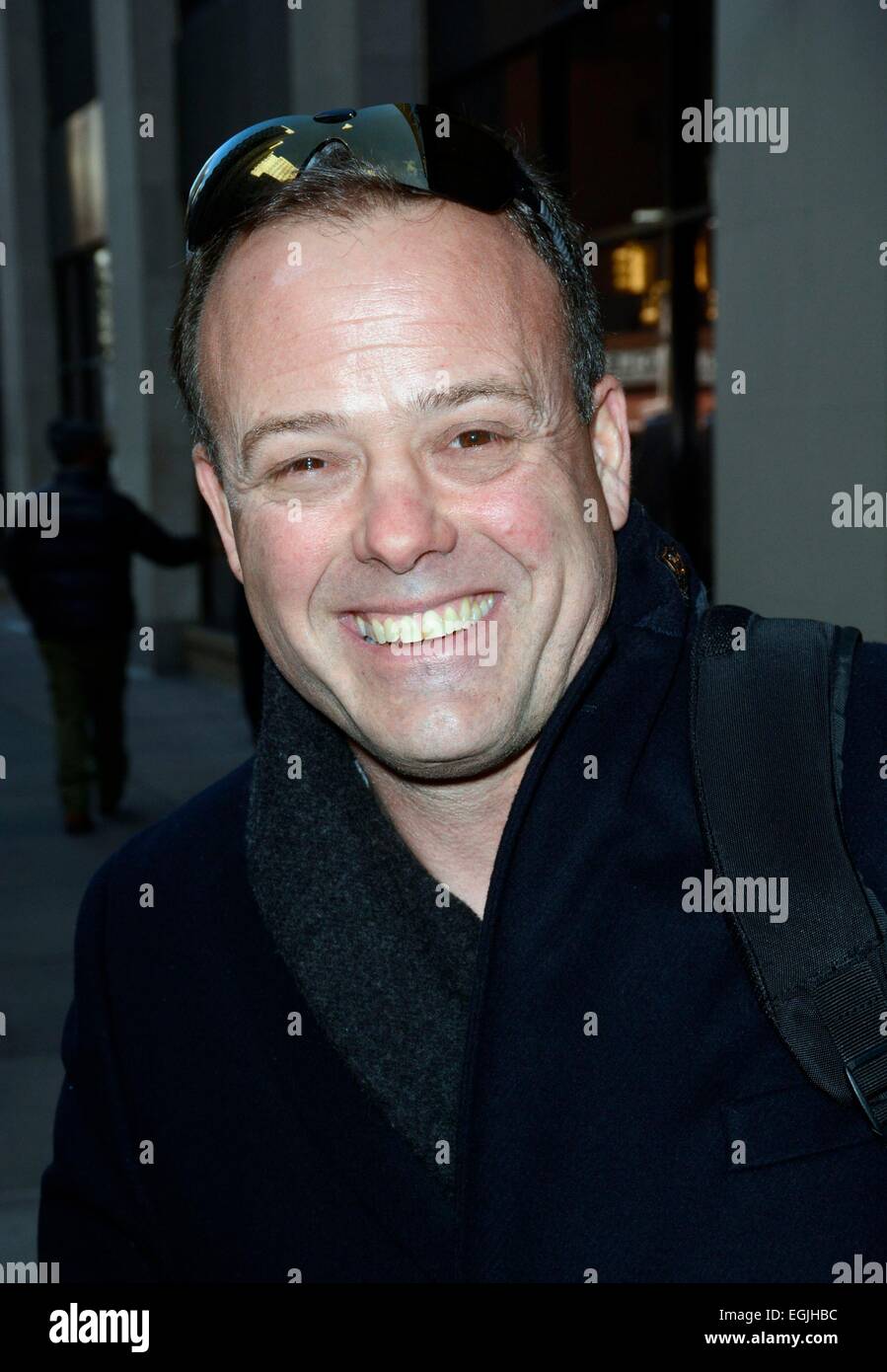 New York, NY, USA. 25th Feb, 2015. Astronaut Ron Garan out and about ...