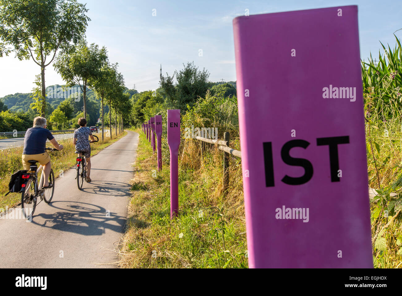 Ruhr valley bike route hi-res stock photography and images - Alamy