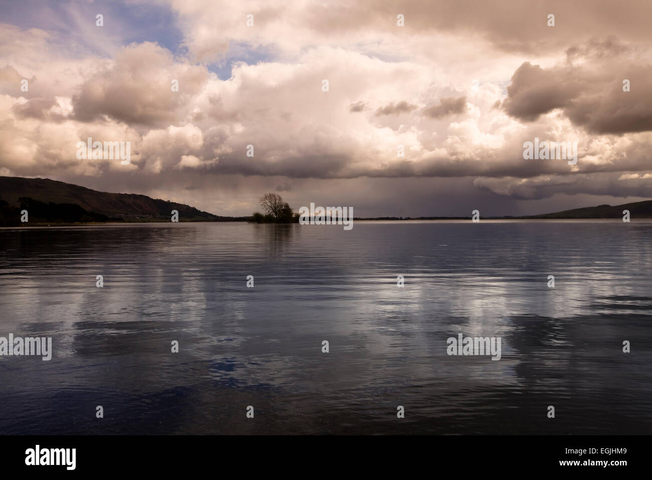 Lake in Kinross, Scotland Stock Photo - Alamy