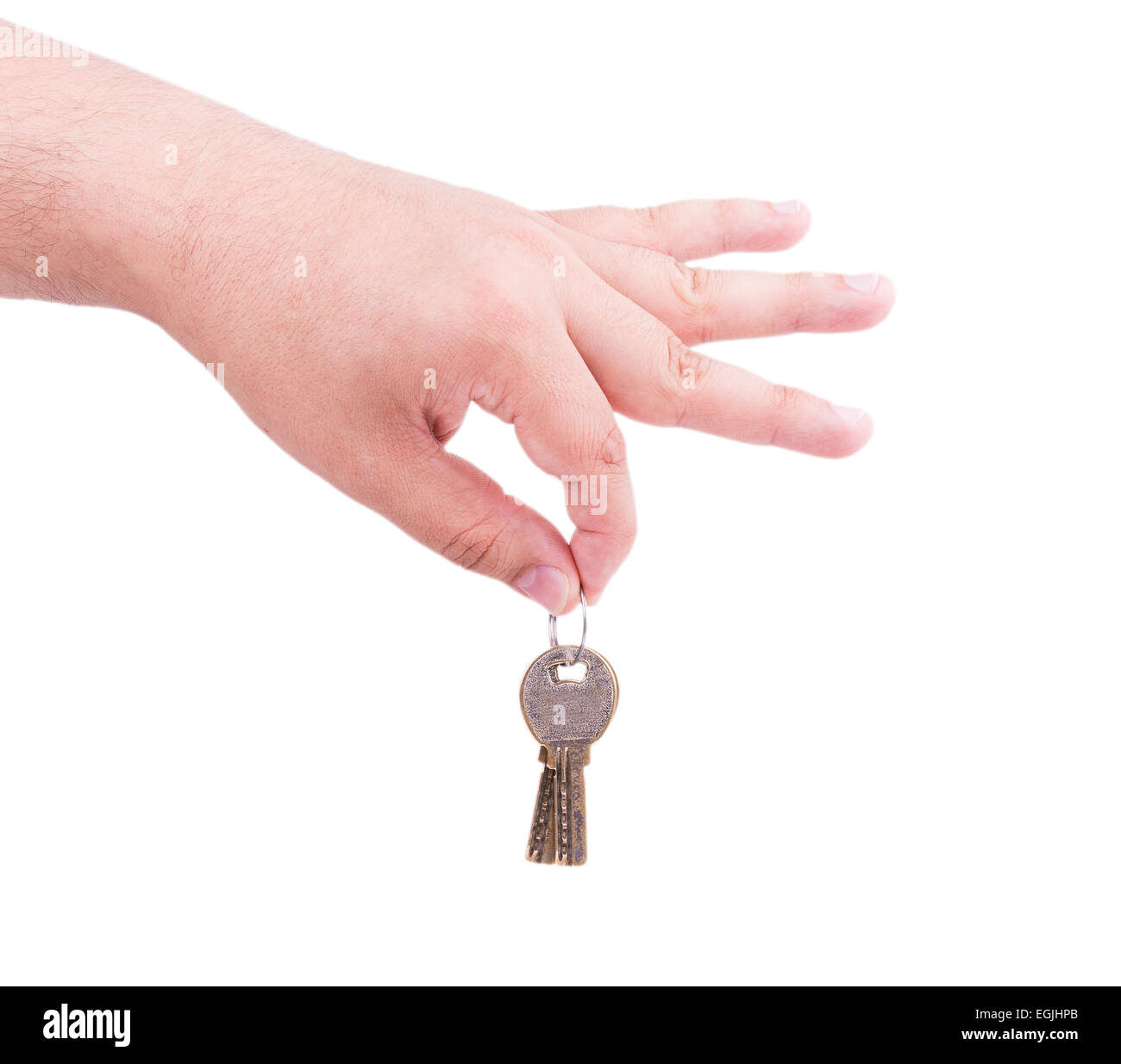 hand isolated white background finger caucasian Stock Photo - Alamy