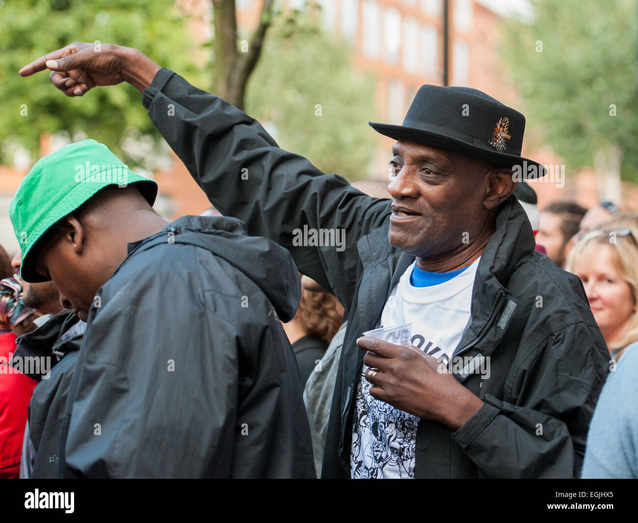 Darcus Howe, civil rights campaigner and TV presenter, attends the ...