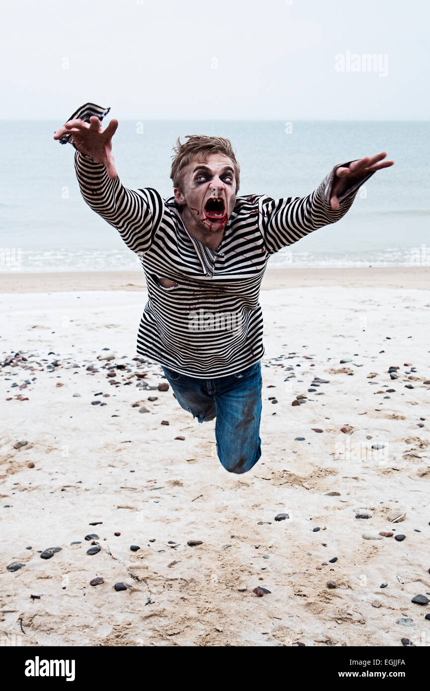 Crazy on beach hi-res stock photography and images - Alamy
