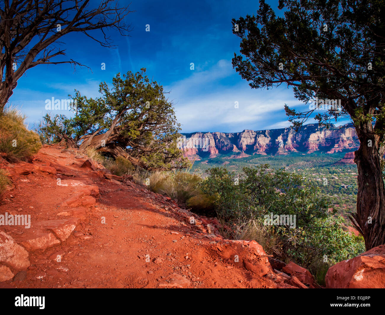 Red Rocks near Sedona Arizona landscape Stock Photo - Alamy