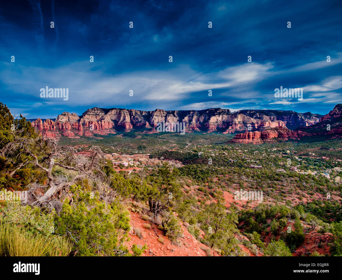 Red Rocks near Sedona Arizona landscape Stock Photo - Alamy