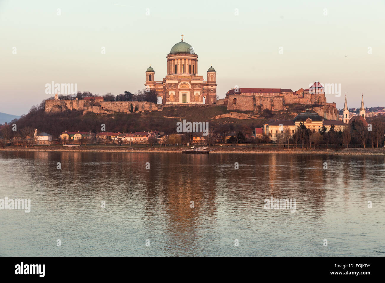 Esztergom - city in northern Hungary, on the right bank of the river ...