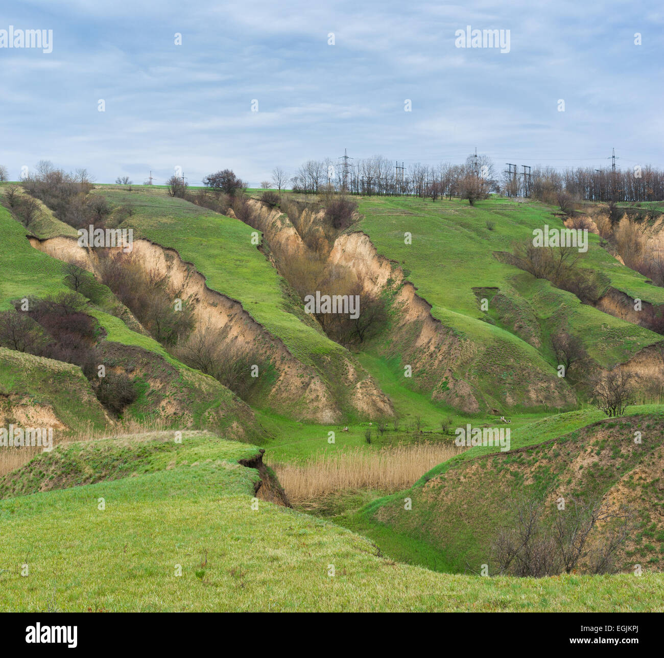 Gully erosion hi-res stock photography and images - Alamy
