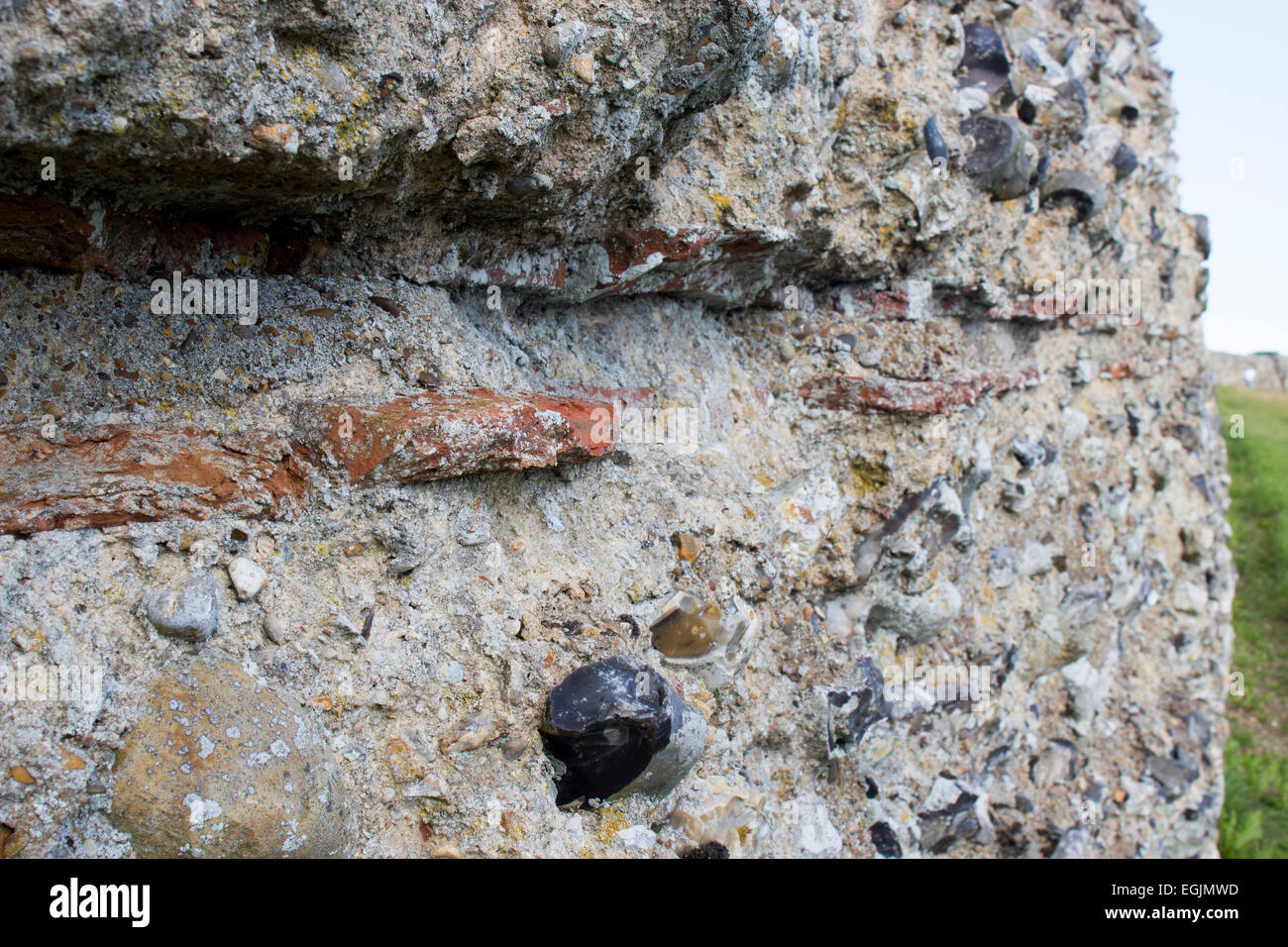 Flint stone red brick hi-res stock photography and images - Alamy