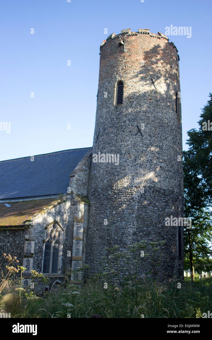 St Peter & St Paul, Burgh Castle Norfolk Stock Photo - Alamy