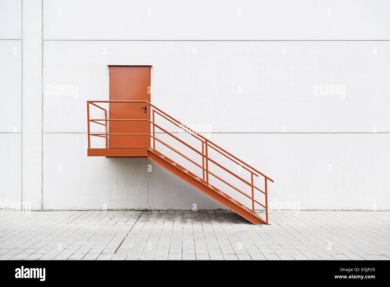 Spiral staircase outside building on hi-res stock photography and ...