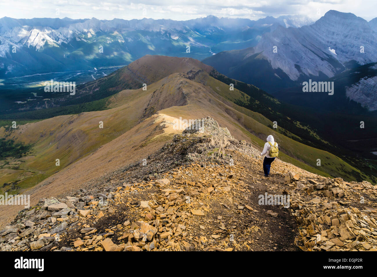Mount Allen, Kananaskis Country Alberta - A view from near the summit ...