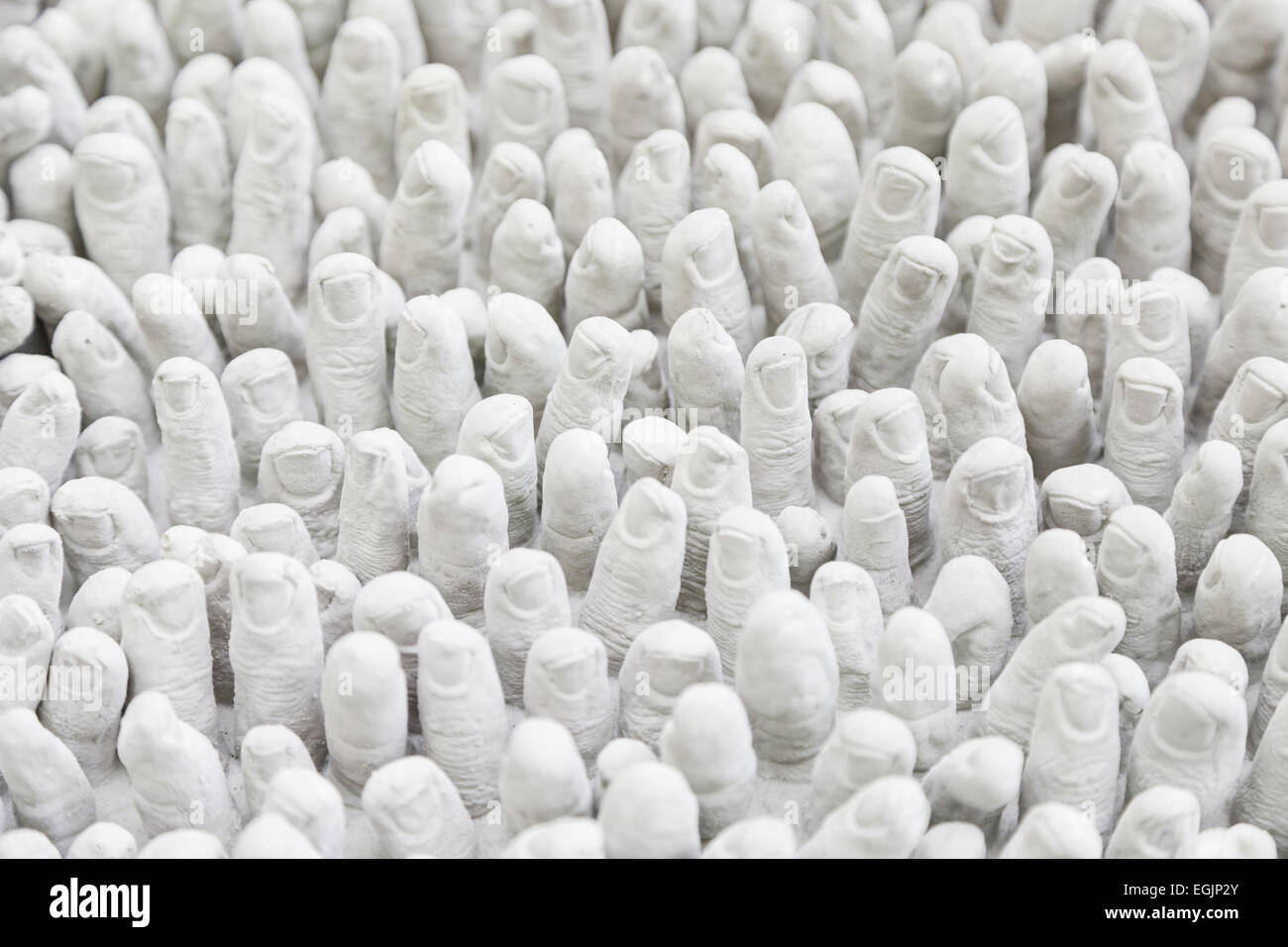 Fingers white rubber detail rubber molds shaped fingers, relief and ...