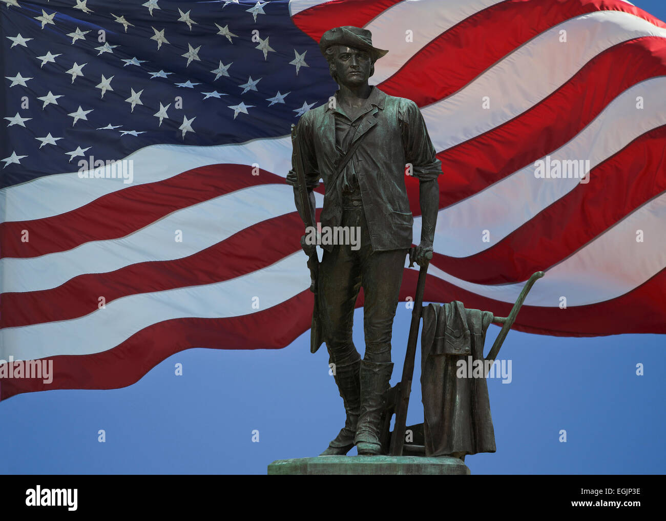 Minuteman Statue Stock Photos & Minuteman Statue Stock Images - Alamy