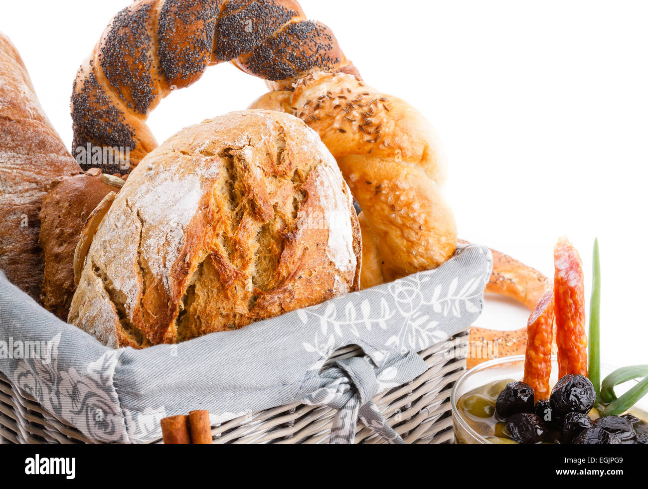Various types bread rolls hi-res stock photography and images - Alamy