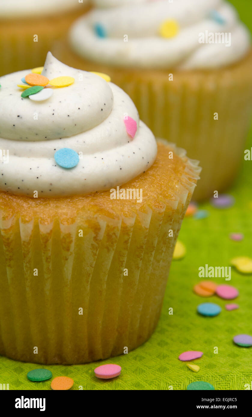 closeup of cupcakes Stock Photo - Alamy