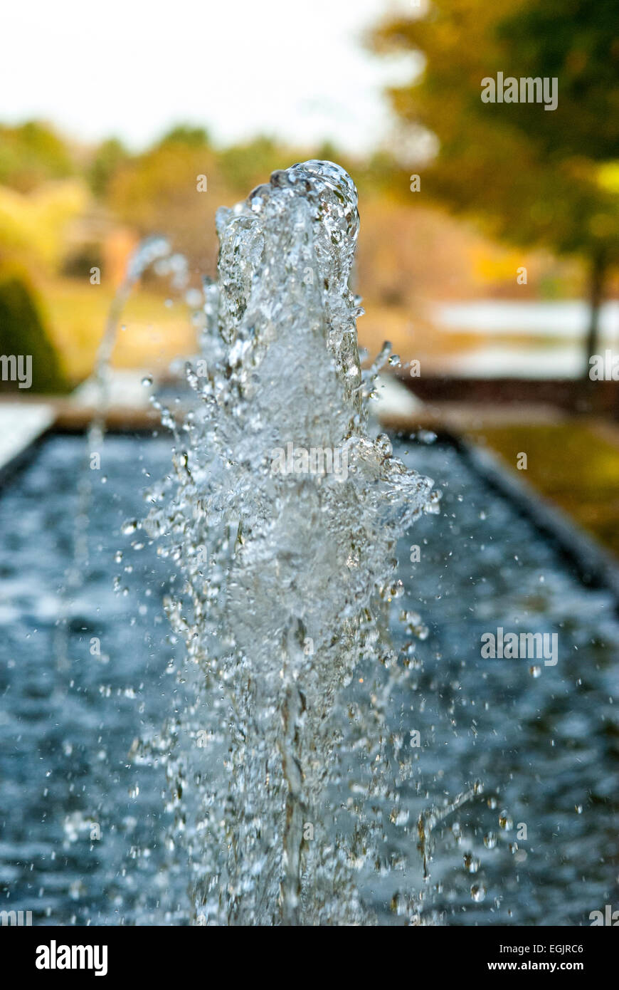 Closeup of a water fountain Stock Photo - Alamy