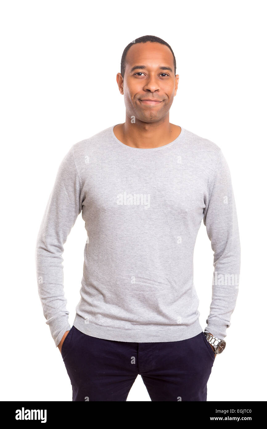 Professional young model posing Cut Out Stock Images & Pictures - Alamy