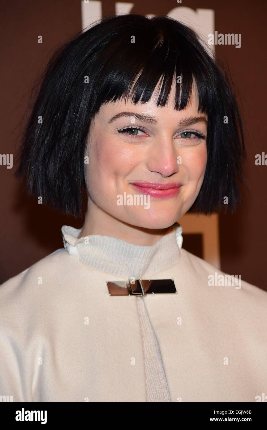 New York, NY, USA. 25th Feb, 2015. Alison Sudol at arrivals for DIG ...