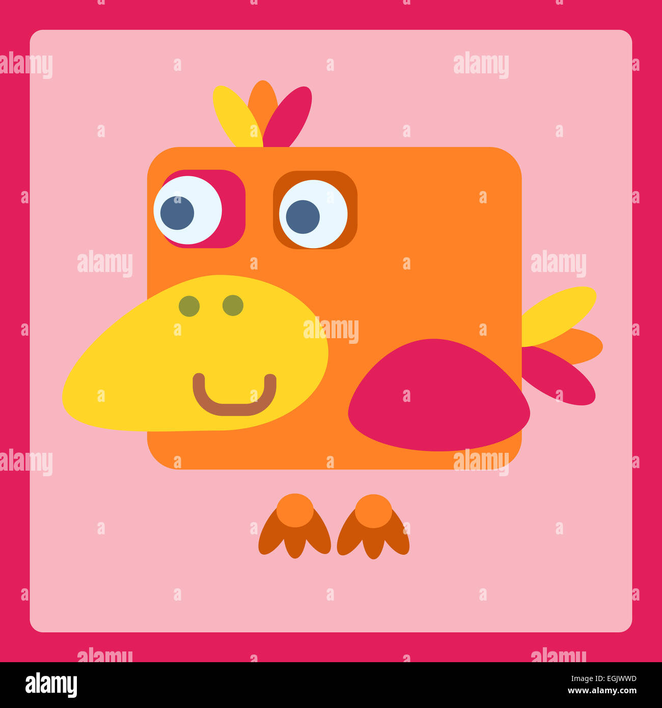 Cartoon animal hi-res stock photography and images - Alamy