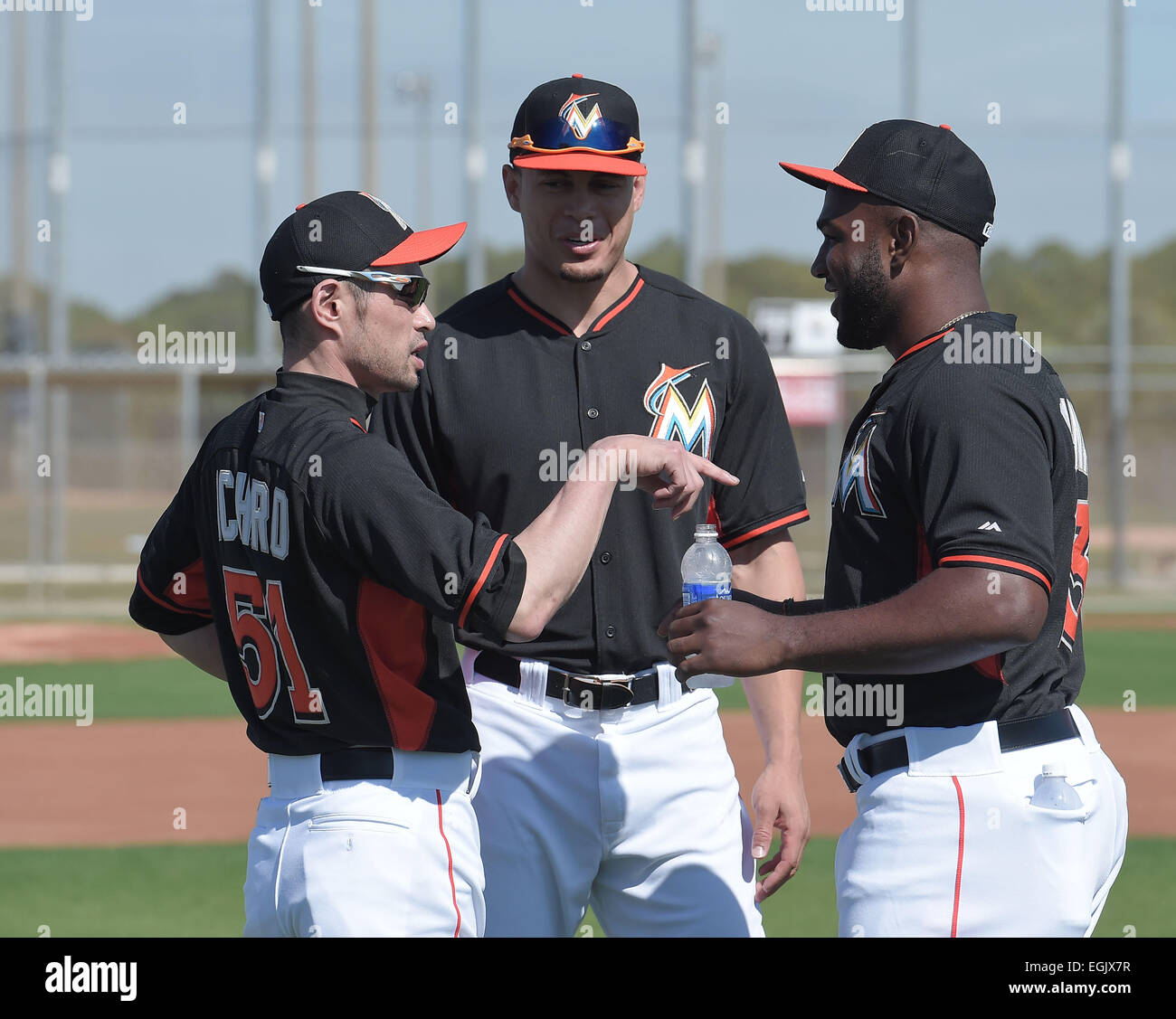 Giancarlo stanton marlins hi-res stock photography and images - Alamy