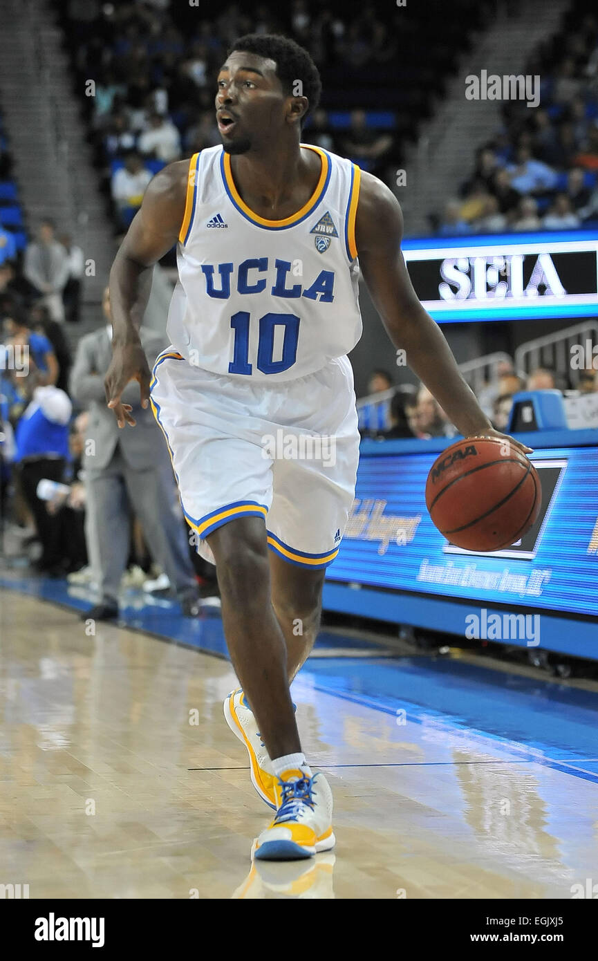 Los Angeles, CA, USA. 25th Feb, 2015. UCLA Bruins guard Isaac Hamilton ...