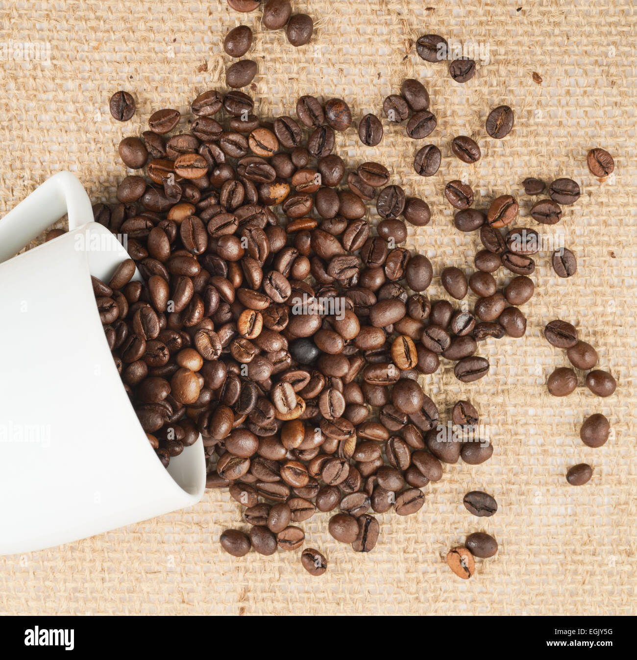 Coffee cup over canvas hi-res stock photography and images - Alamy