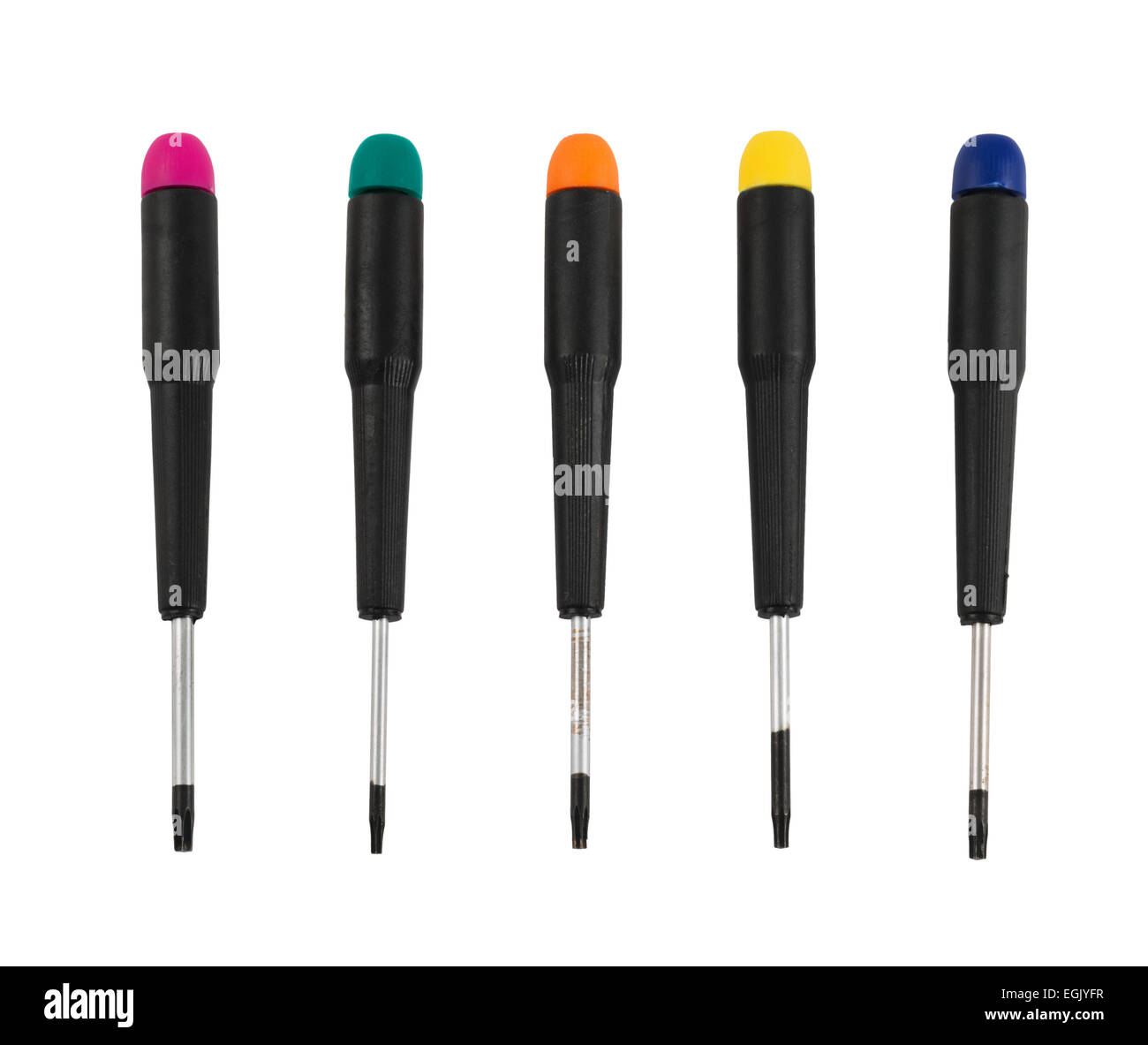 Specialized polydrive screwdriver set isolated Stock Photo - Alamy
