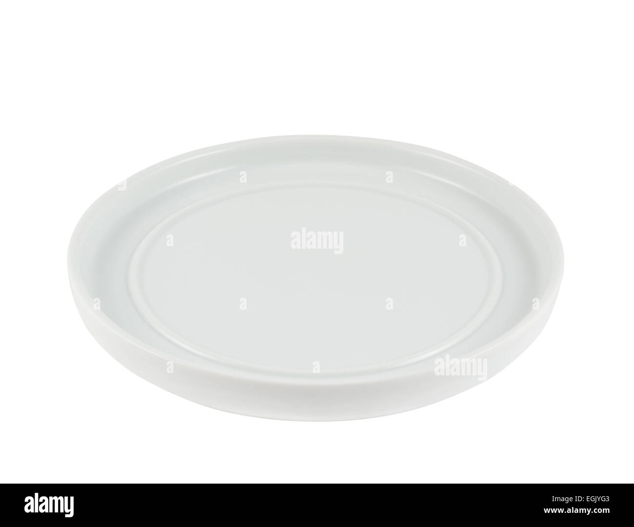 White ceramic dish plate Stock Photo - Alamy