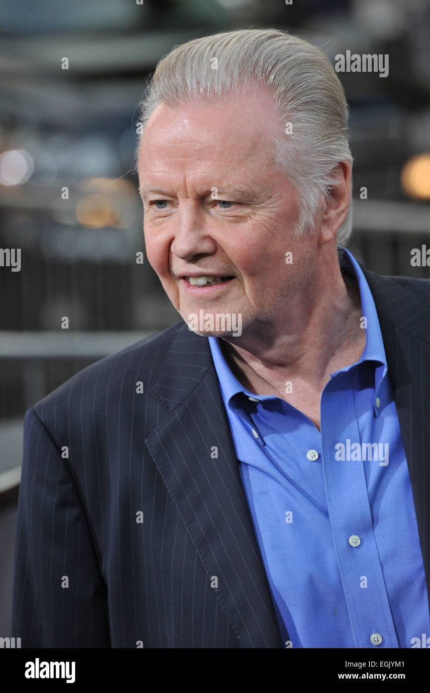 LOS ANGELES, CA - AUGUST 26, 2013: Jon Voight at the premiere of his ...