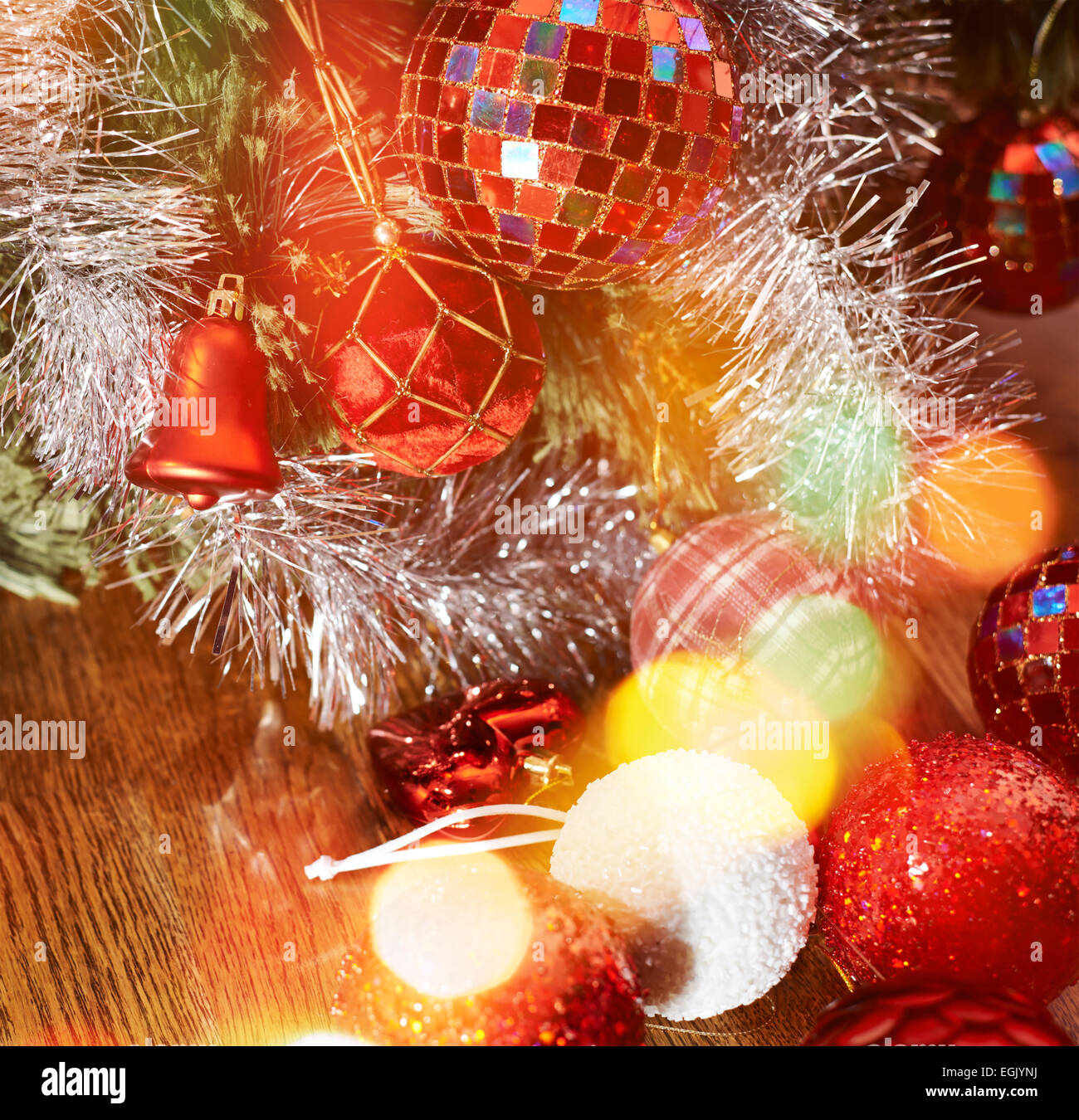 Festive Christmas background Stock Photo - Alamy