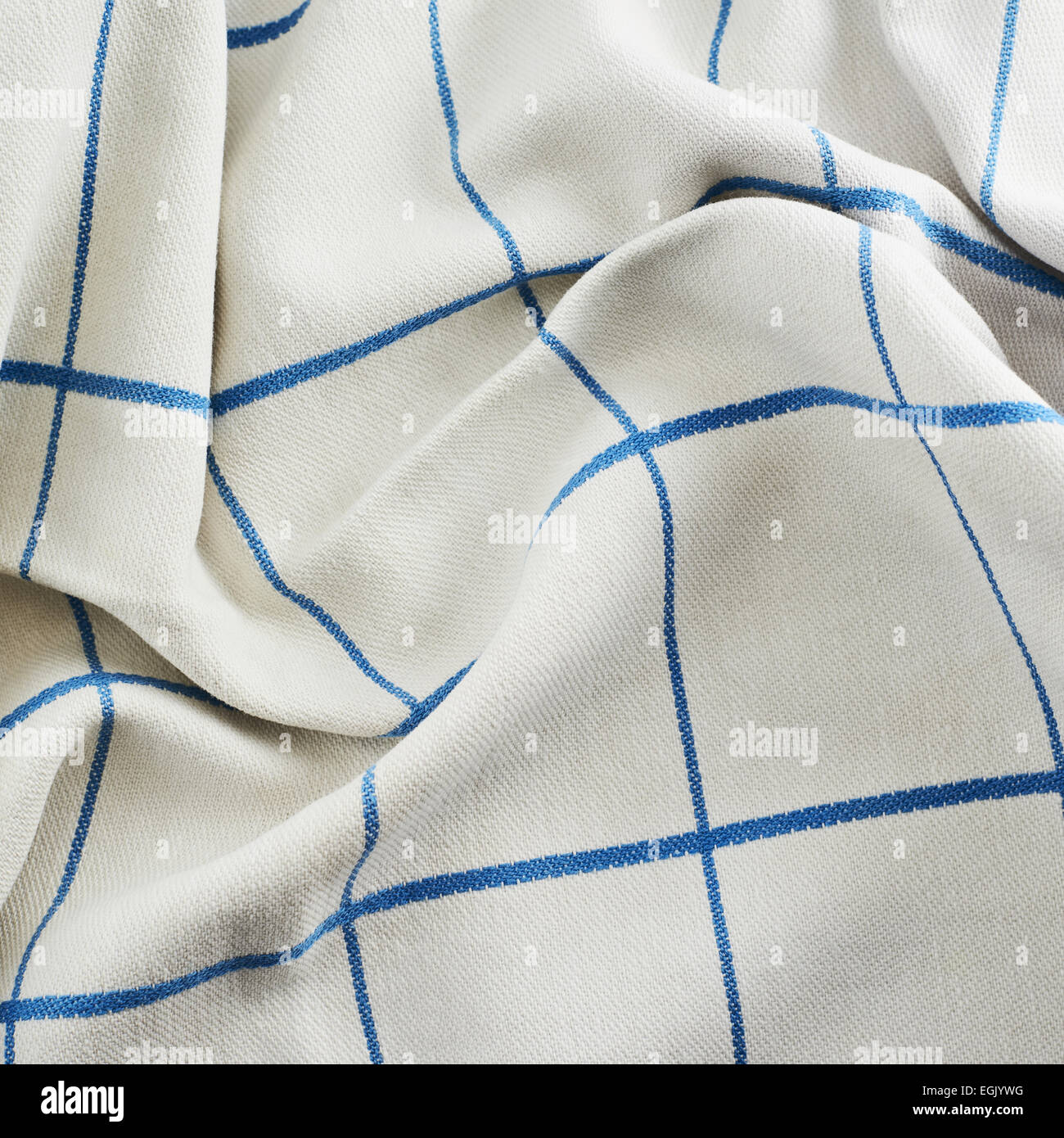 Texture checkered crumpled tablecloth hi-res stock photography and ...