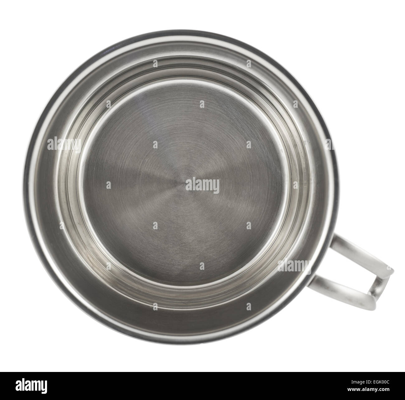 Stainless steel cooking pot isolated Stock Photo - Alamy