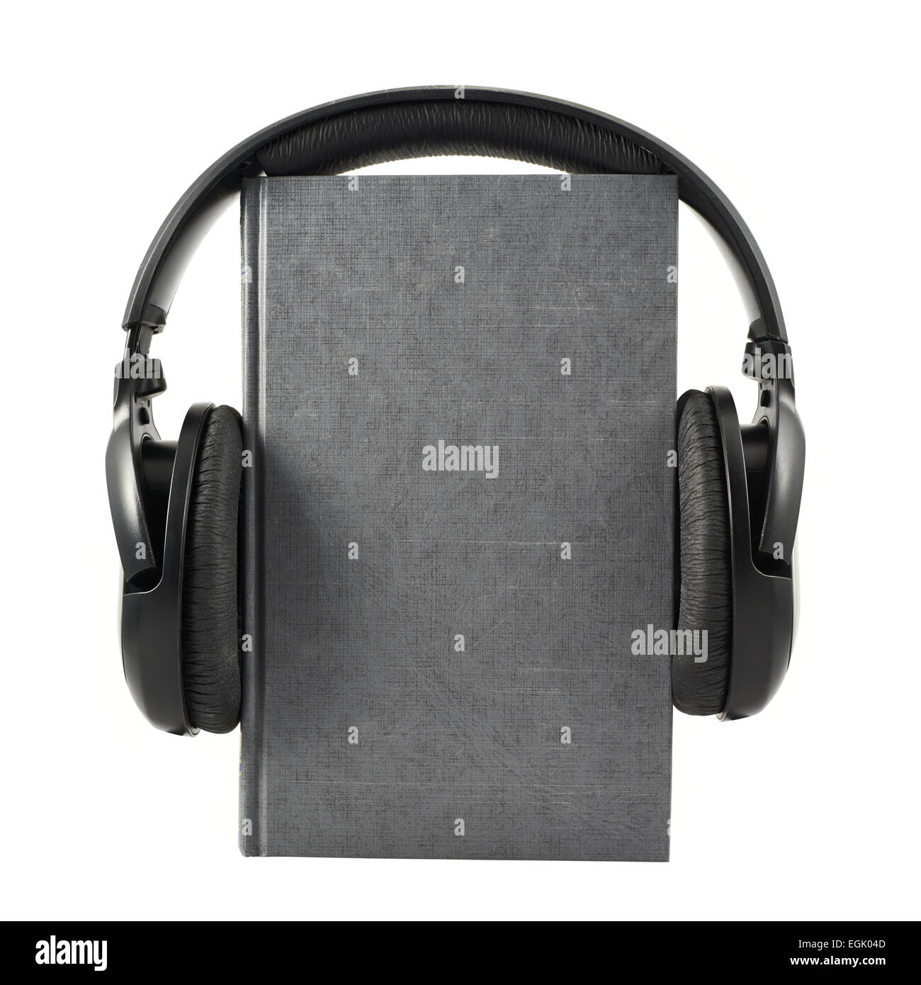 Headphones paper book on Cut Out Stock Images & Pictures - Alamy