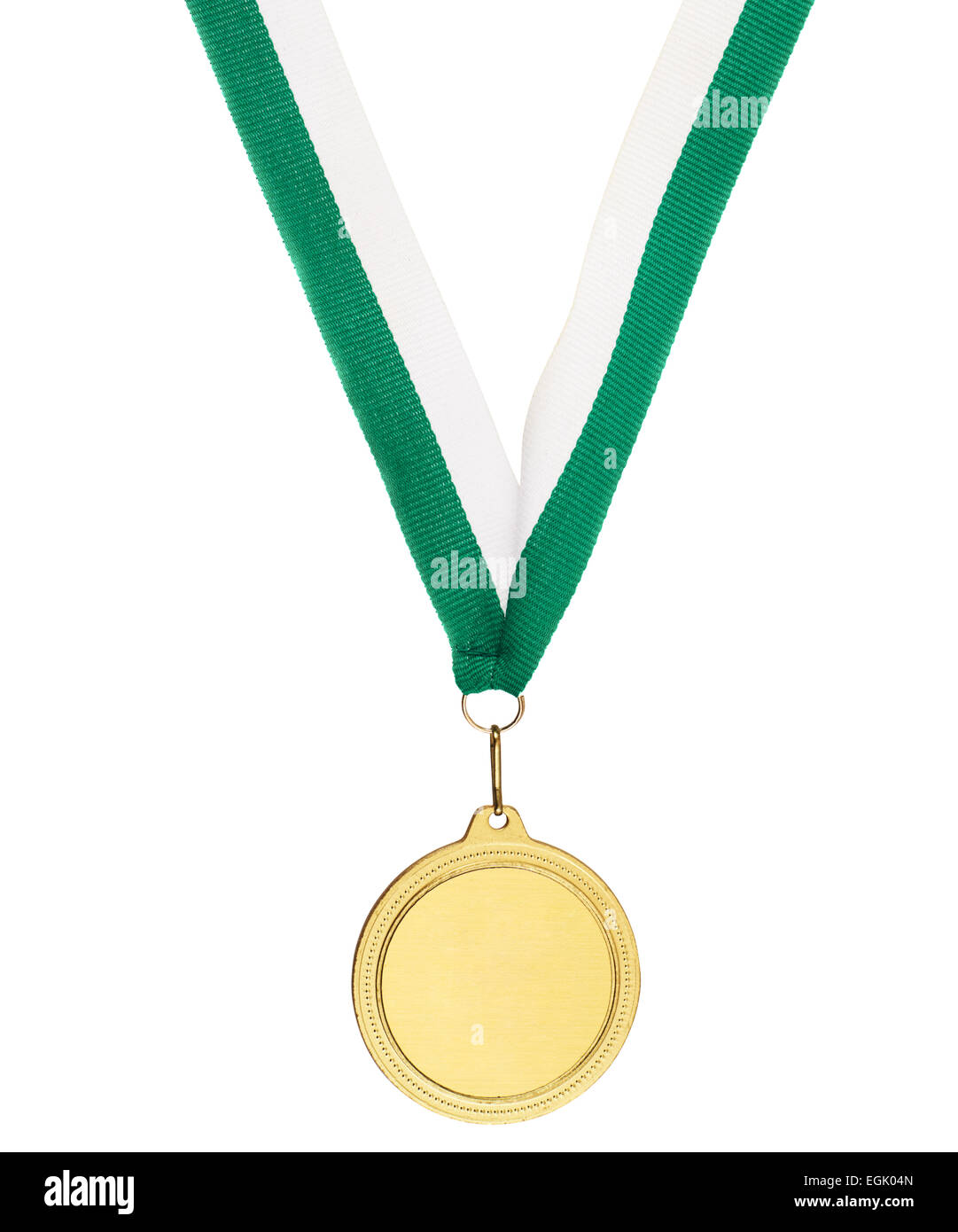 Blank golden award medal ribbon hi-res stock photography and images - Alamy