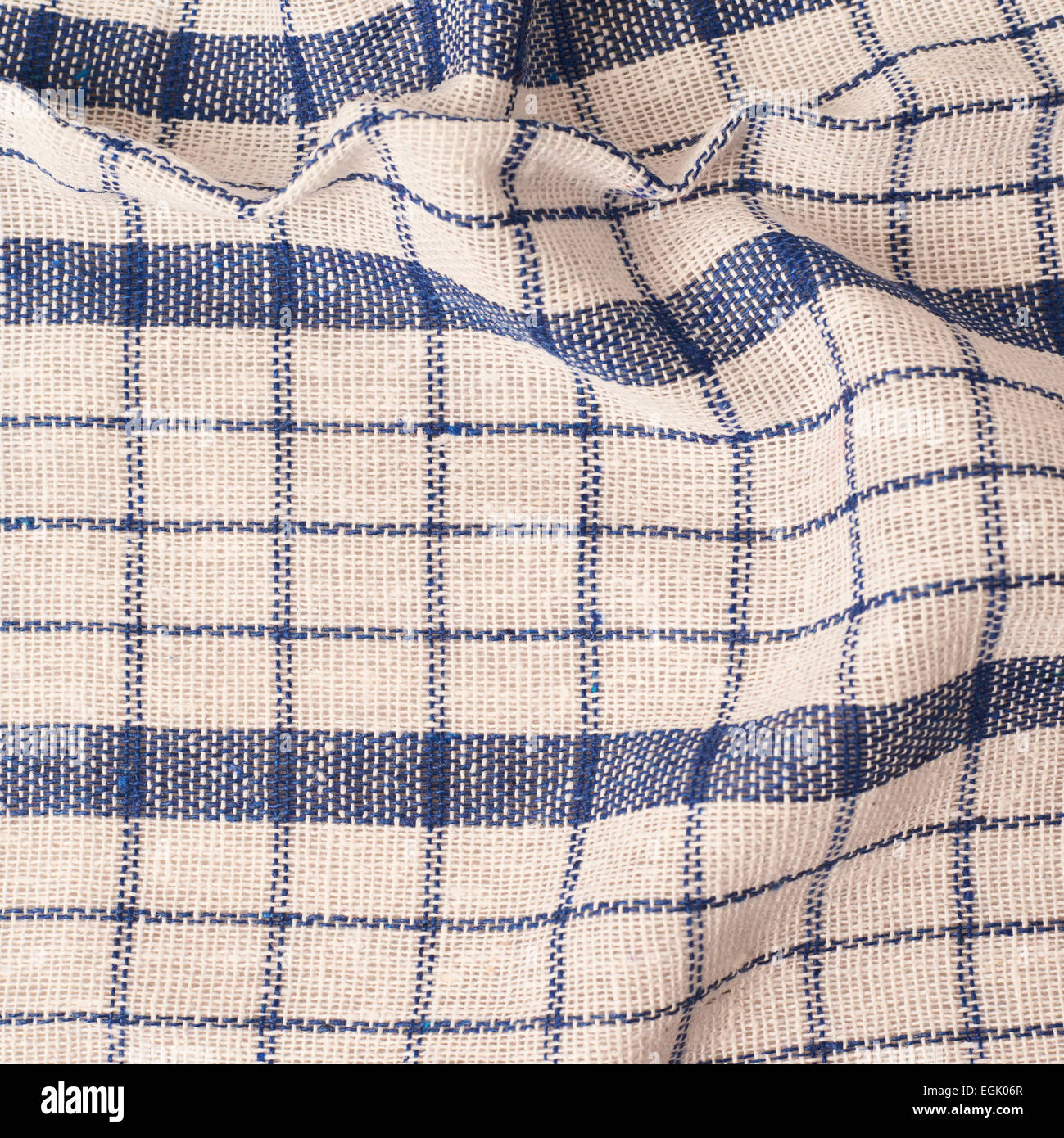 Checkered fragment of cloth Stock Photo - Alamy