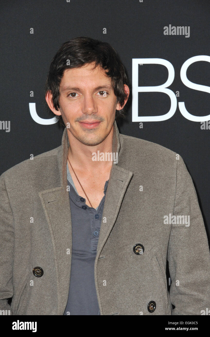 LOS ANGELES, CA - AUGUST 13, 2013: Lukas Haas at the Los Angeles ...