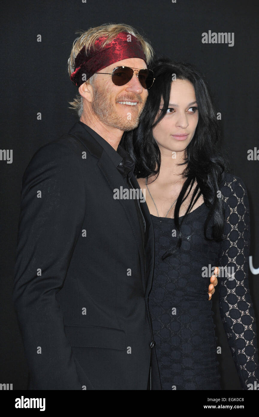 LOS ANGELES, CA - AUGUST 13, 2013: Matthew Modine & daughter Ruby at ...