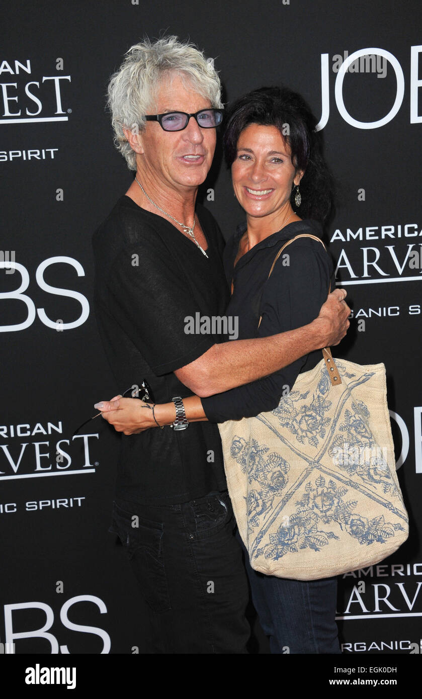 LOS ANGELES, CA - AUGUST 13, 2013: Kevin Cronin, of REO Speedwagon ...