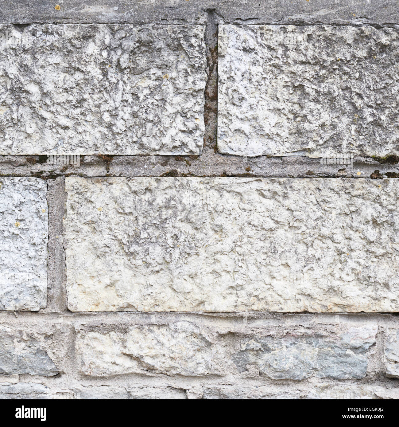 Old limestone brick wall fragment Stock Photo - Alamy