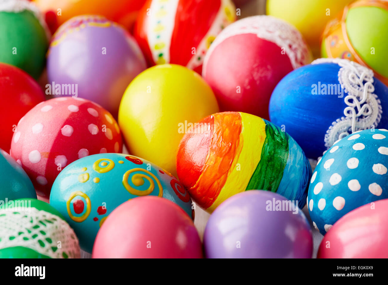 Creative Easter symbols Stock Photo - Alamy