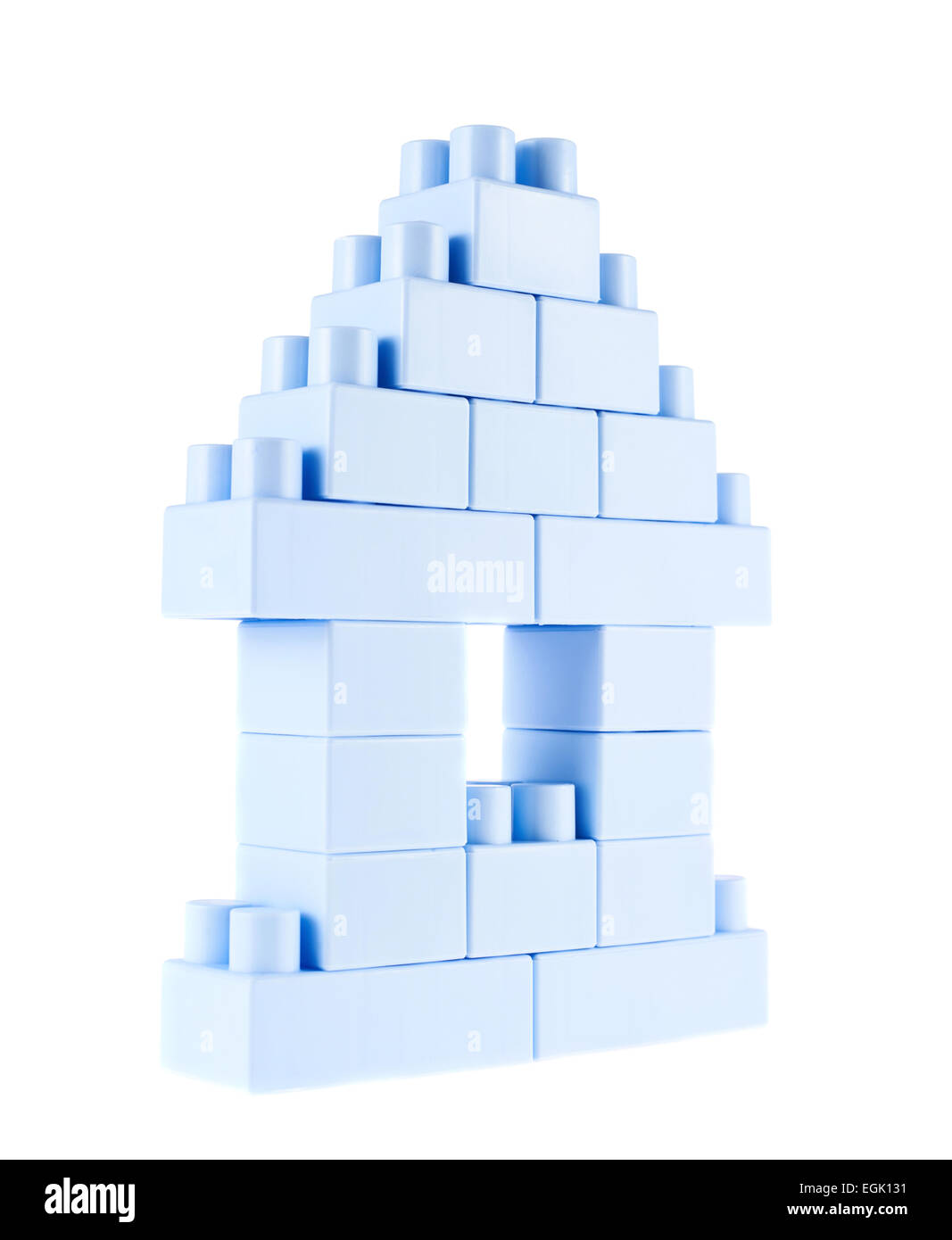 Toy house made plastic bricks hi-res stock photography and images - Alamy